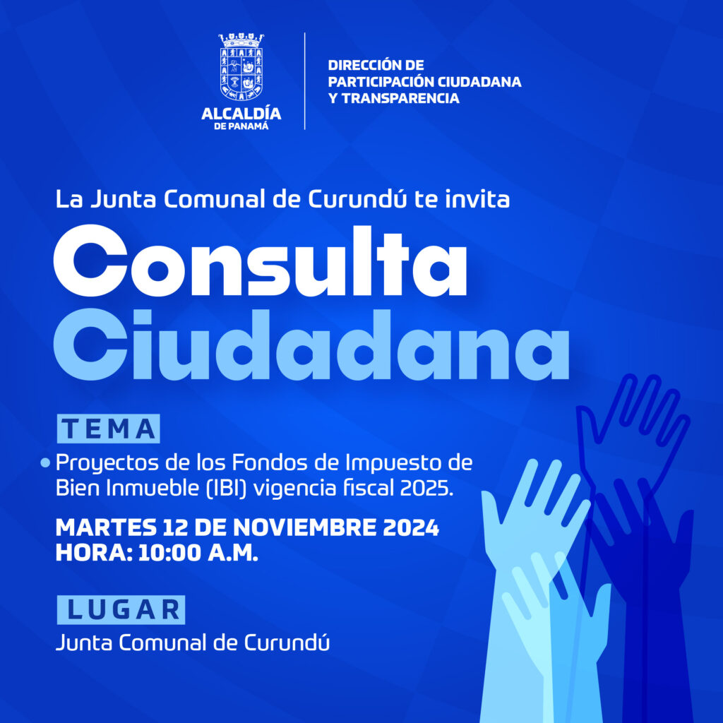 Consulta Ciudadana Curundú – Participación Ciudadana MUPA